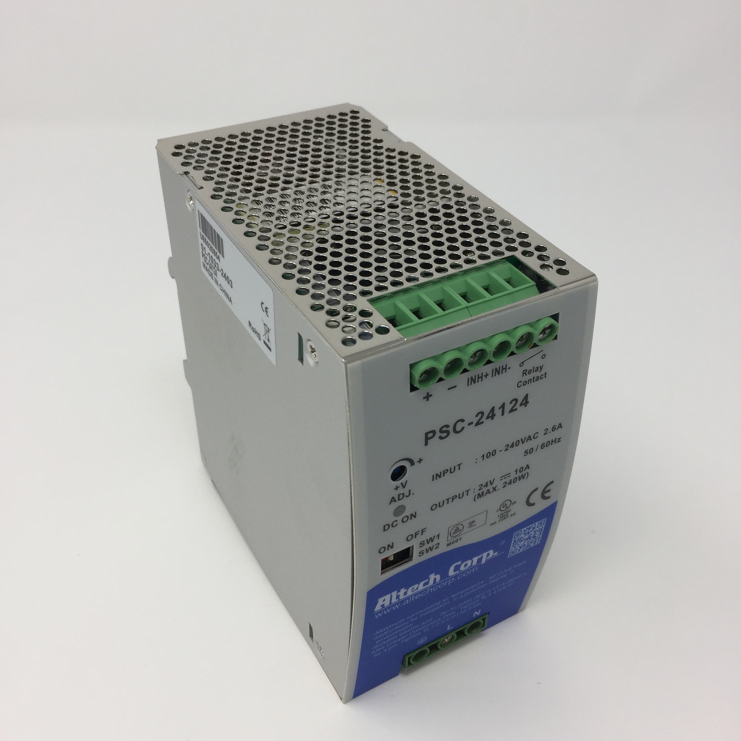 PSC-24124 Altech Power Supply | Hawk Electronics