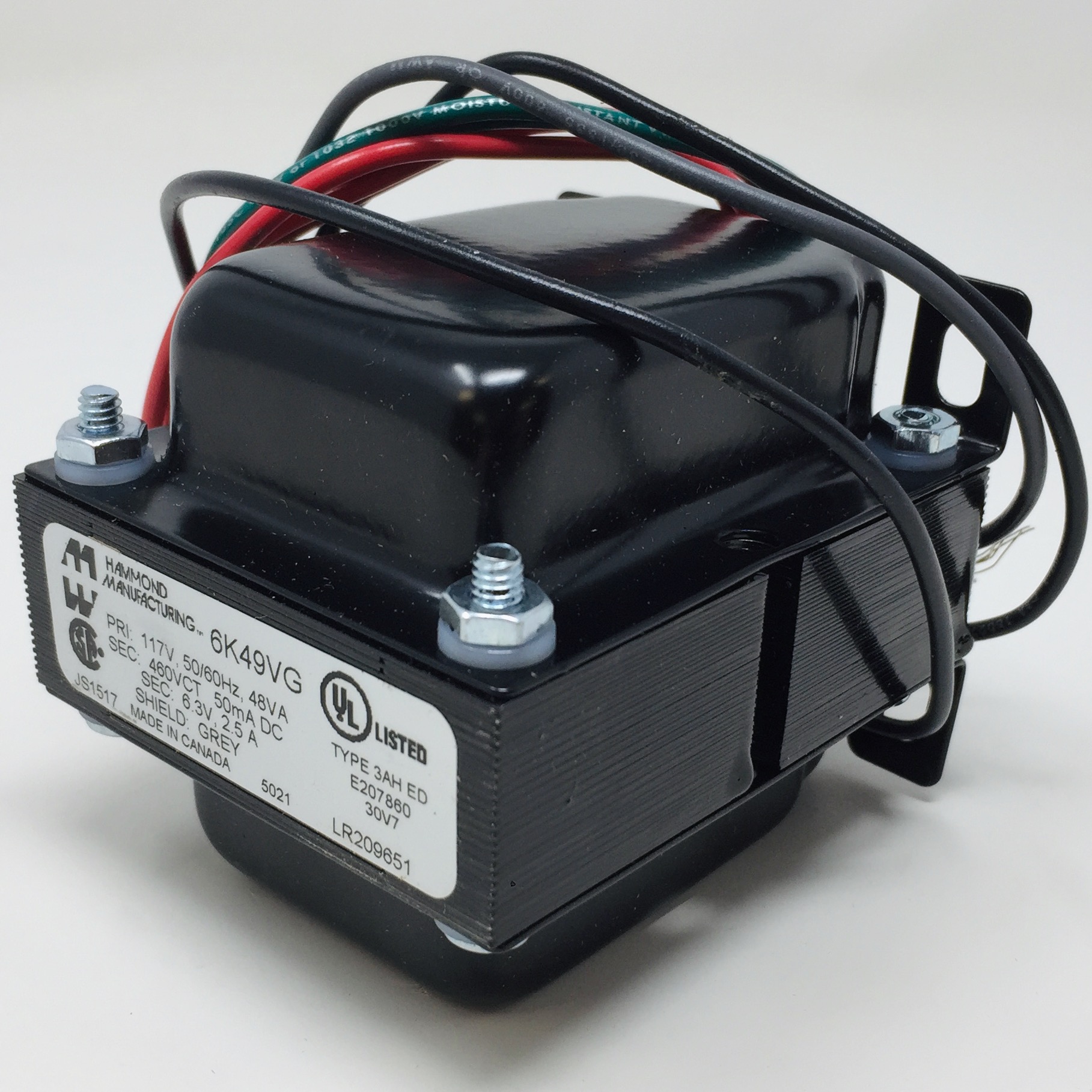 6K49VG Hammond Mfg. Transformers | Hawk Electronics