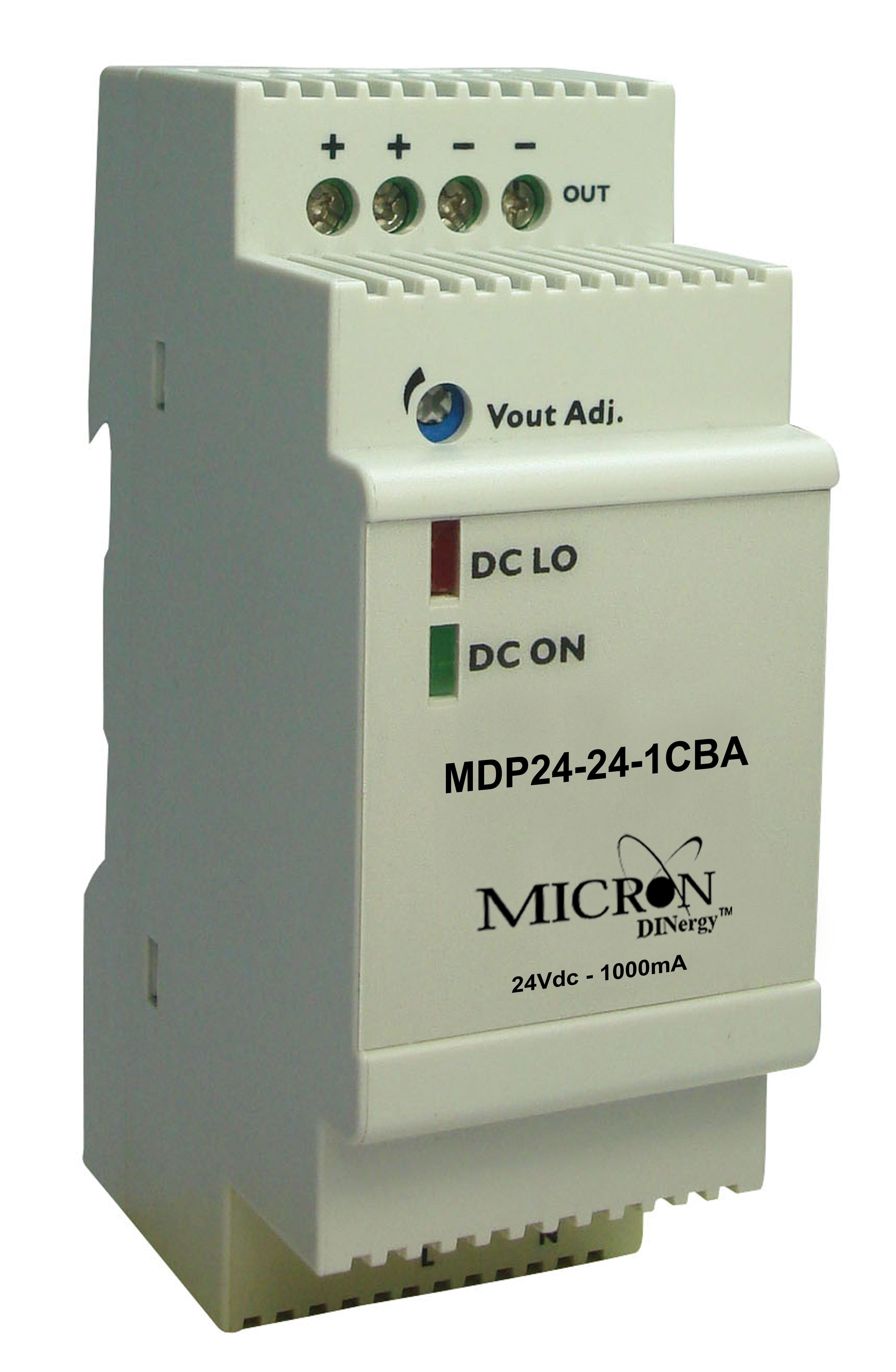 MDP24-24-1CBA Micron Industries Din Rail | Hawk Electronics