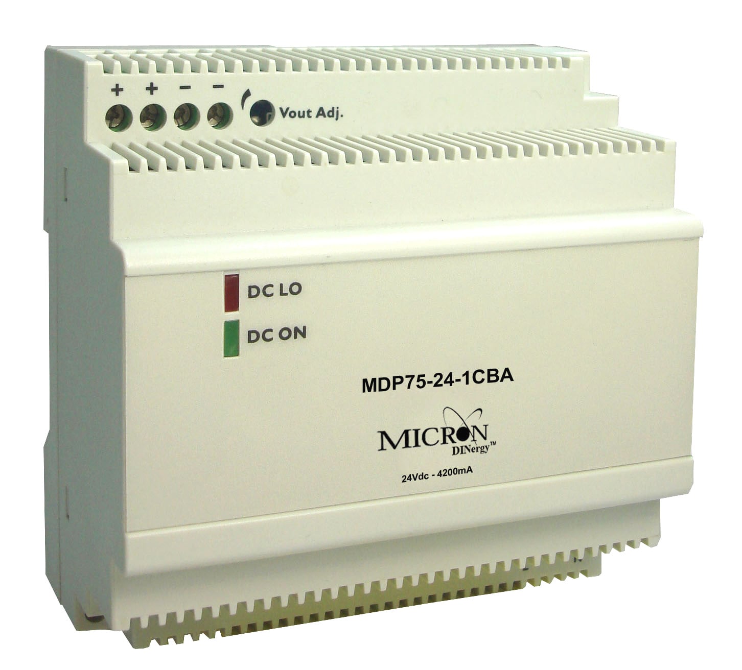 MDP75-24-1CBA Micron Industries Din Rail | Hawk Electronics